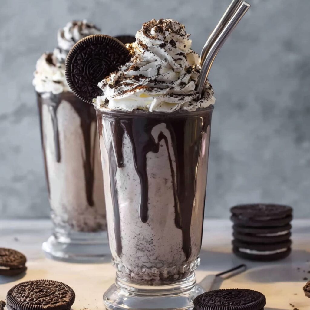 3 Ingredient Oreo milkshake recipe