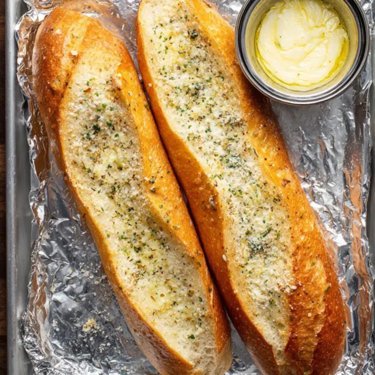 Healthy Garlic Bread Recipe